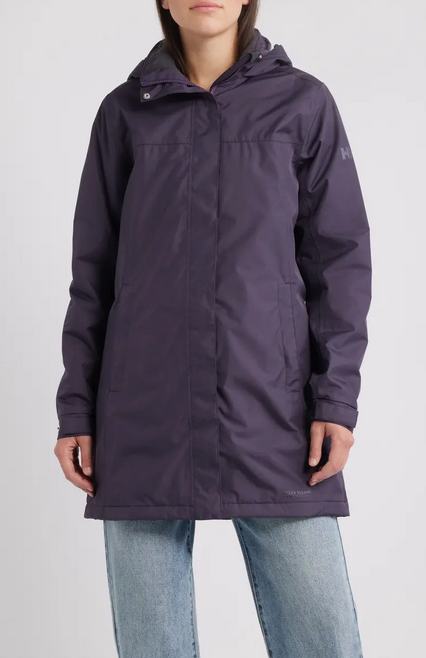Womens Purple Rain Jacket - Swiss Tech